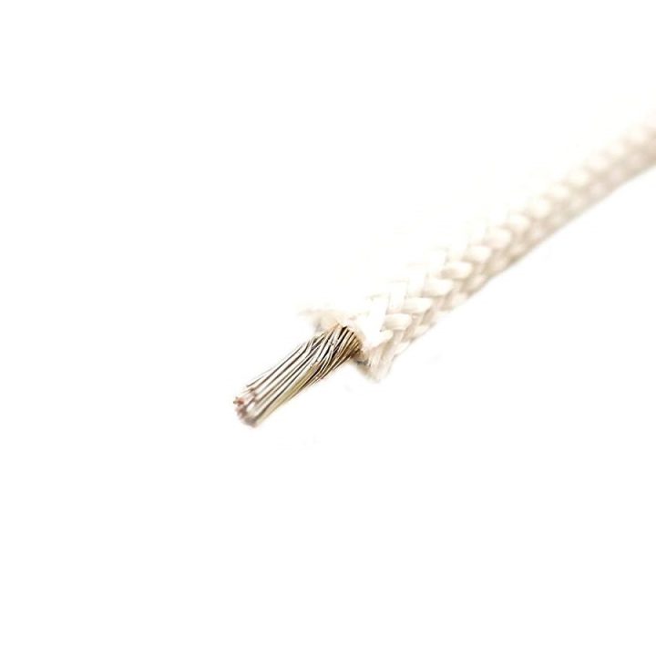 2.5mm Heat Resistance/Proof High Temperature Glass Fiber Wire Cable (100m)