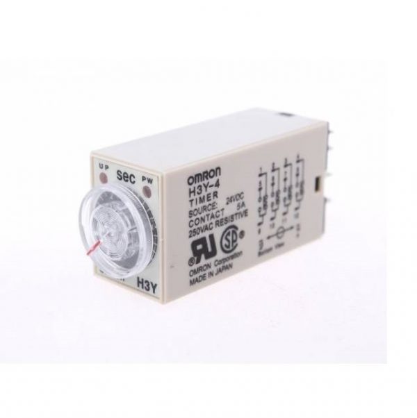 Omron Analogue Timer (H3Y-4) DC 24V