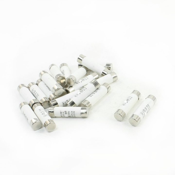 RO15 Ceramic Cylinder Cap Fuse 10*38 (3 Amp) Pack of 20 Pcs