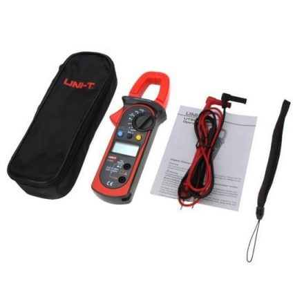 UNI-T (UT-203) Digital Clamp Multimeter DC/AC Voltage & Current,, resistance, frequency, duty ...