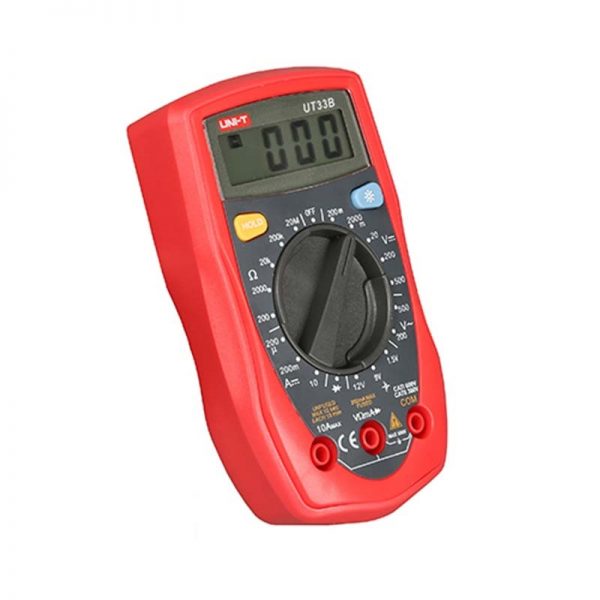 UNI-T (UT-33B) Digital Multimeter LCD Palm Size DC/AC volt, Ohm ...