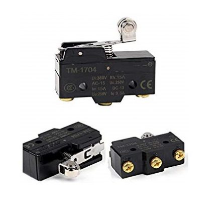 Micro Limit Switch (TM-1704) Roller Short Lever Arm (Heavy Duty)