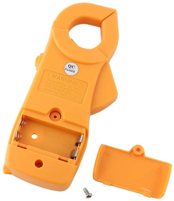 Digital Clamp multimeter with AC current, AC / DC voltage, resistance ...
