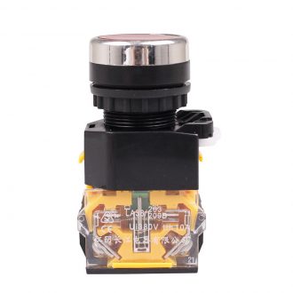 LED Light Push Button Switch (LA38/203) 22mm Red > Automation & Controls