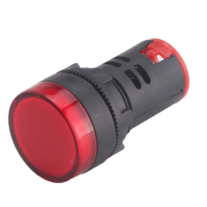 Panel LED Indicator Light 22mm (red) Pack of 10 Pcs