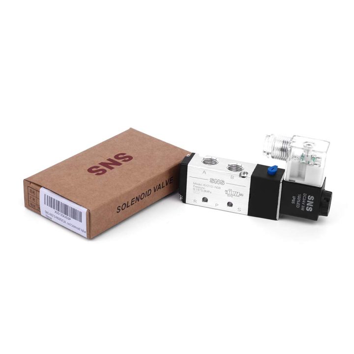 SNS Solenoid Valve 5way 1/4" (4V210-08)