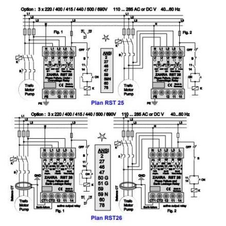 EOCR Motor Protection Electronic Over Load Relay upto 120A (OPR-SS3-120 ...