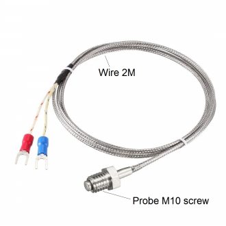 RTD PT100 Temperature Sensor connection probe 1/2" 6inch Length Thermocouple terminal head ...