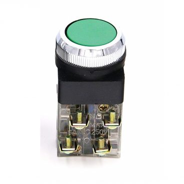 LED Light Push Button Switch (LA38/203) 22mm Green > Automation & Controls