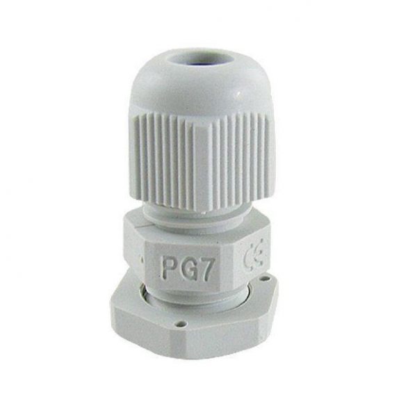 PG-7 Cable Gland Water Proof (10 Pcs)