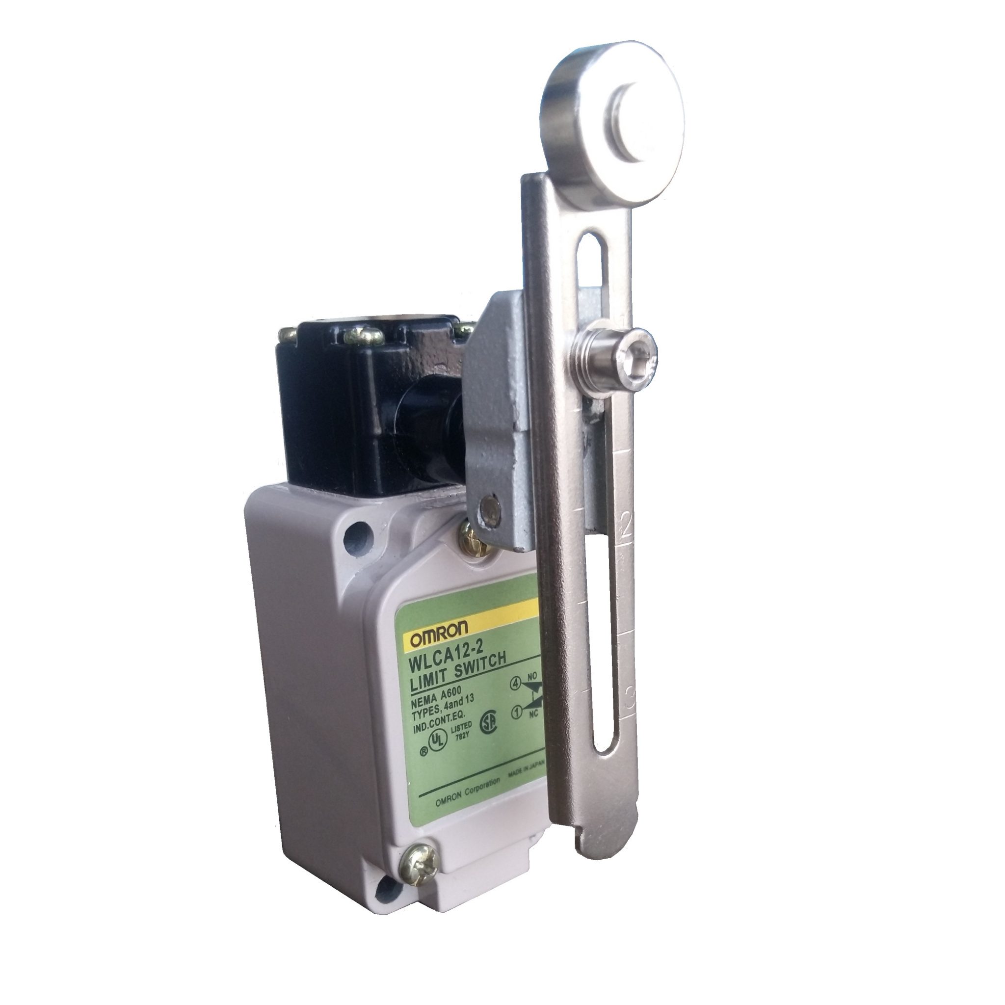 Omron Limit Switch WLCA12-2 (Wheel with Adjustable Lever Arm)