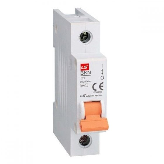 LS Miniature Circuit Breaker 1pole (BKN) D-type
