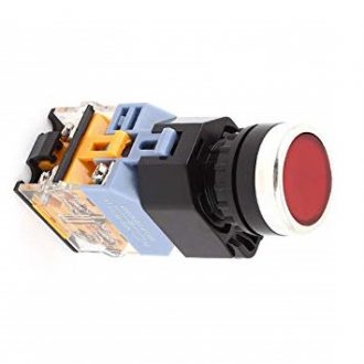 LED Light Push Button Switch (LA38/203) 22mm Red