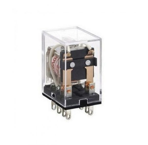 Chint Relay (JZX-22F 2Z) 8 Pin, Flat (Pack of 3pcs)