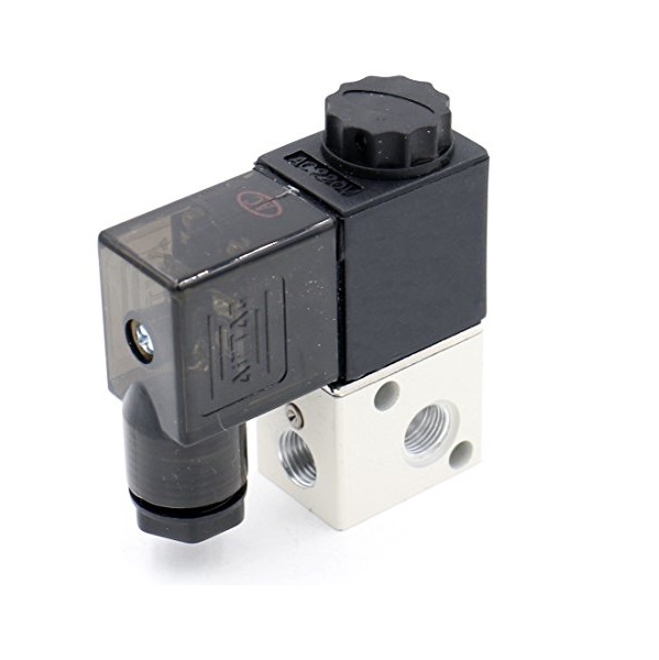 Airtac Pneumatic Solenoid Valve (3V1-06) 1/8 inch 3 Way 2 Position > Automation & Controls