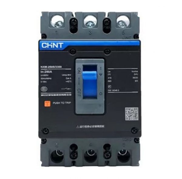 Chint Moulded Case Circuit Breaker 3 Pole (NXM-250 S) 200,250 Amp