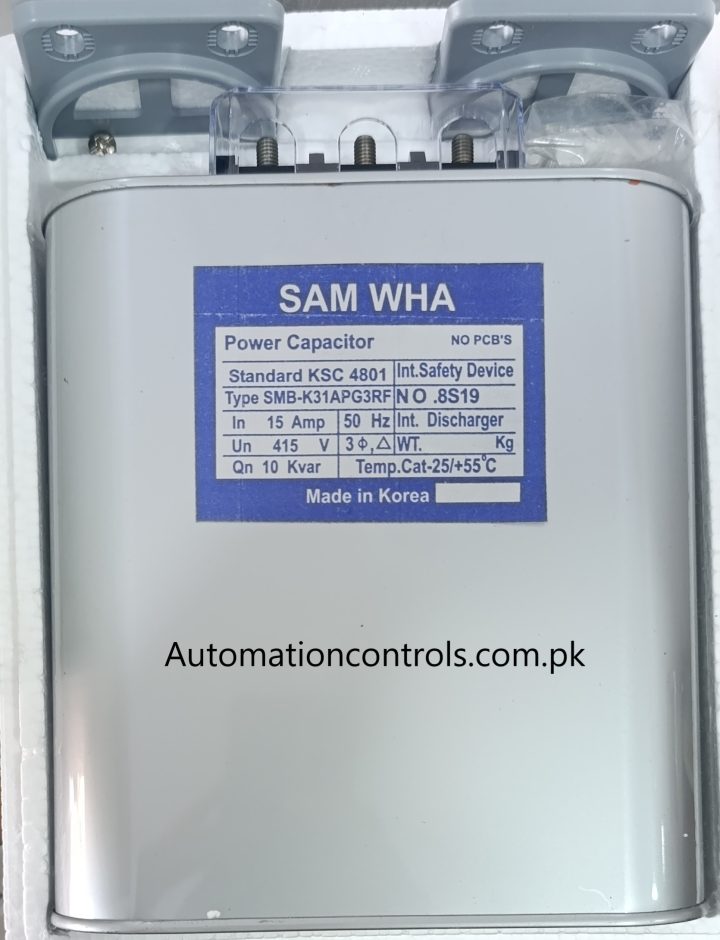 3 Phase Power Factor Capacitor SAMWHA 10Kvar