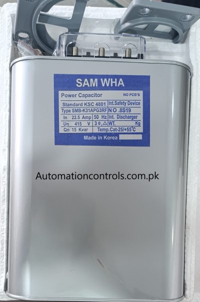 3 Phase Power Factor Capacitor SAMWHA 15Kvar