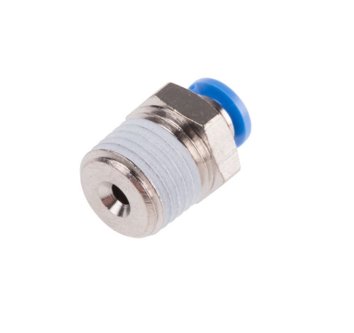 Festo Pneumatic Push-in fitting (QS-1/4-4) 4mm*1/4 inch Straight Connector (1 piece)