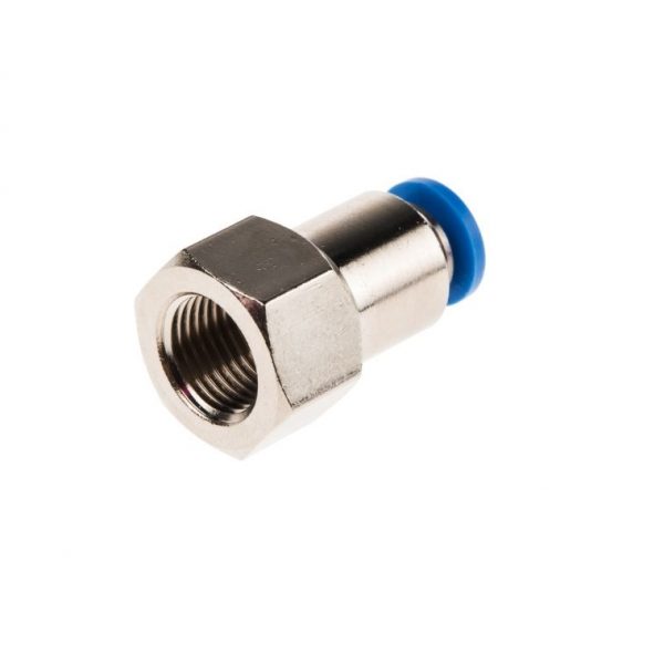 Festo Pneumatic Push-in fitting (QSF-1/8-4-B) 4mm*1/8 inch Straight Female Connector (1 piece)