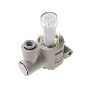 RIH Pneumatic Regulator Filter (AW 2000-02) 1/4" inch Single Bottle ...
