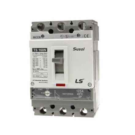 Fuji (MCCB) Moulded Case Circuit Breaker 3 Pole (BW100-EAG) 10/5kA (60A ...