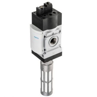 Festo (MS6-SV-1/2-C-10V24-S) Pneumatic Dump Valve (1/2 inch) MS6 Series