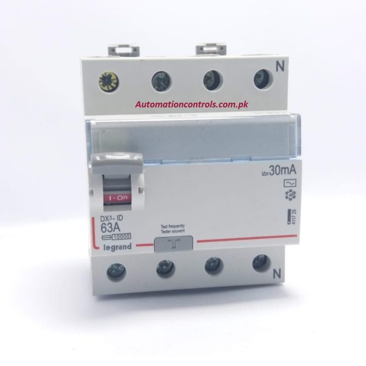 Legrand 4pole ELCB Earth Leakage Circuit Breaker > Automation & Controls