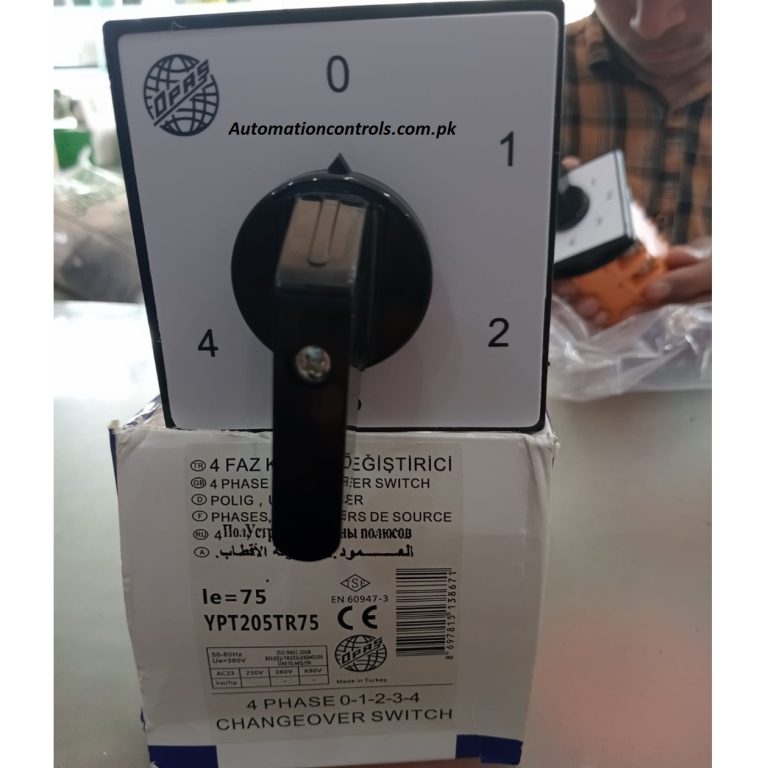 OPAS 4way 75Ampere Phase selector Rotary Change over Switch