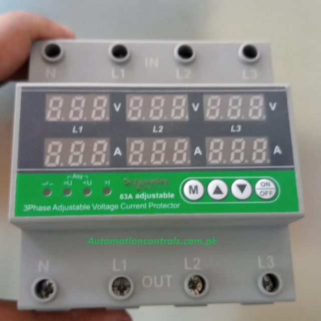 Schneider 63Amp 4pole Adjustable Voltage & Current Protection Device