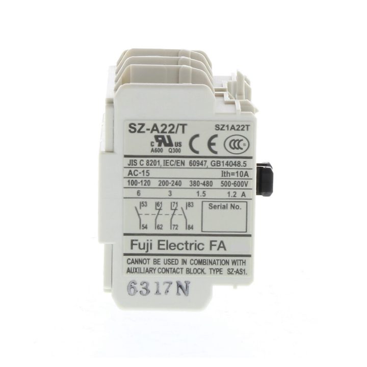 Fuji (SZ-A22) Auxiliary Contact Block (2NO+2NC)