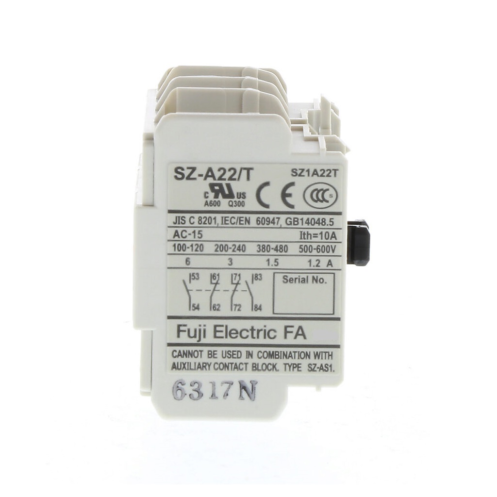 Fuji (SZ-A22) Auxiliary Contact Block (2NO+2NC)