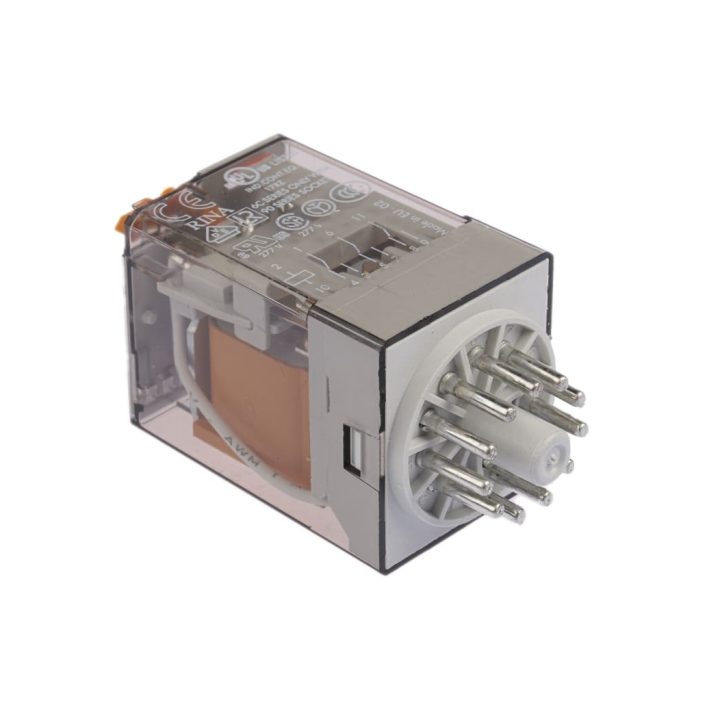Finder (60.13) 11 Pin (Round) Industrial Plug-In Power Relay