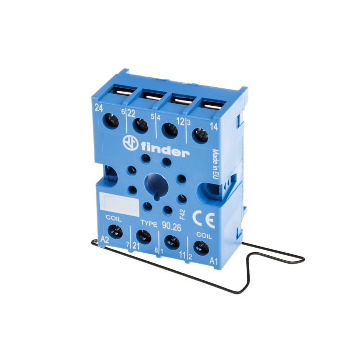 Finder (90.26) 8 Pin (Round) Socket > Automation & Controls