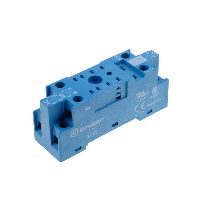 Finder (94.82) 8 Pin (Flat) Socket