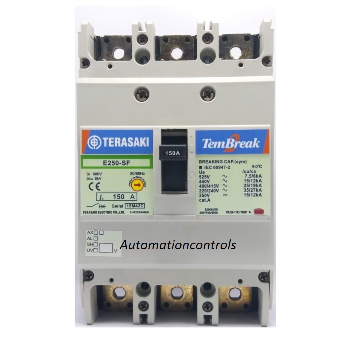 Abb Mccb Breaker Sizes at Isaac Rivera blog
