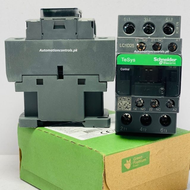 Schneider LC1D25 Magnetic contactor 25A 3P 1NO/1NC 220vAC