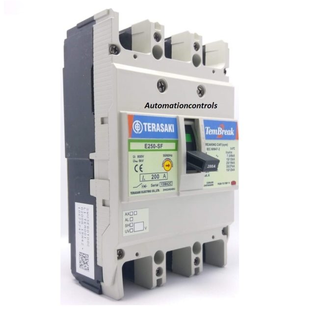 Terasaki MCCB breaker 3pole 200A Moulded Case Circuit Breaker E250 SF ...