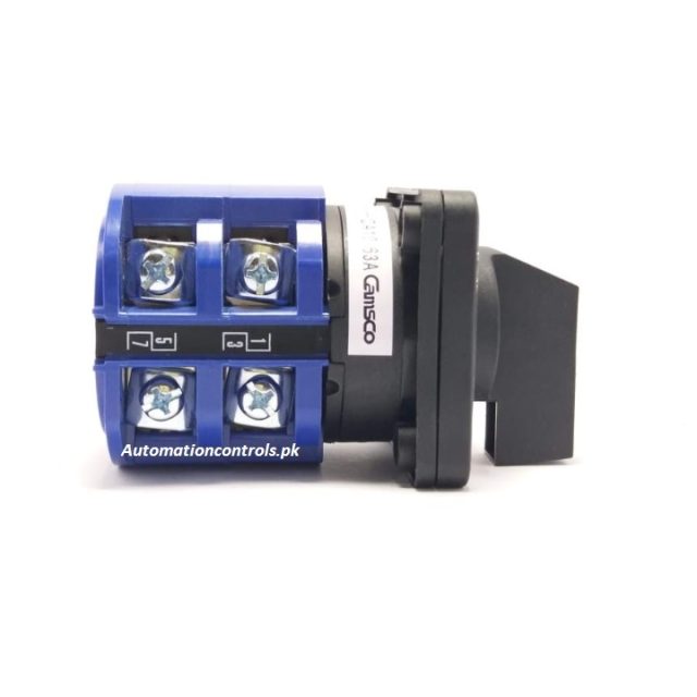 Camsco Rotary Change over Switch 63A 2pole ON/OFF/ON (1-0-2)