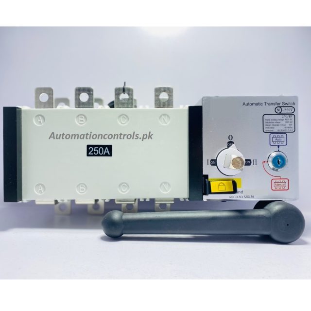 Motorised ATS Change over switch 250A/4Pole