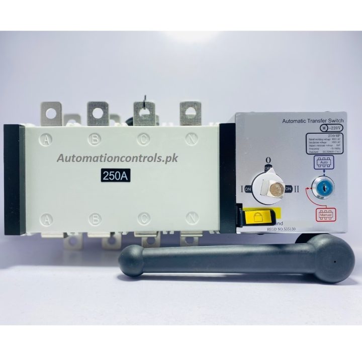 Motorised ATS Change over switch 250A/4Pole > Automation & Controls