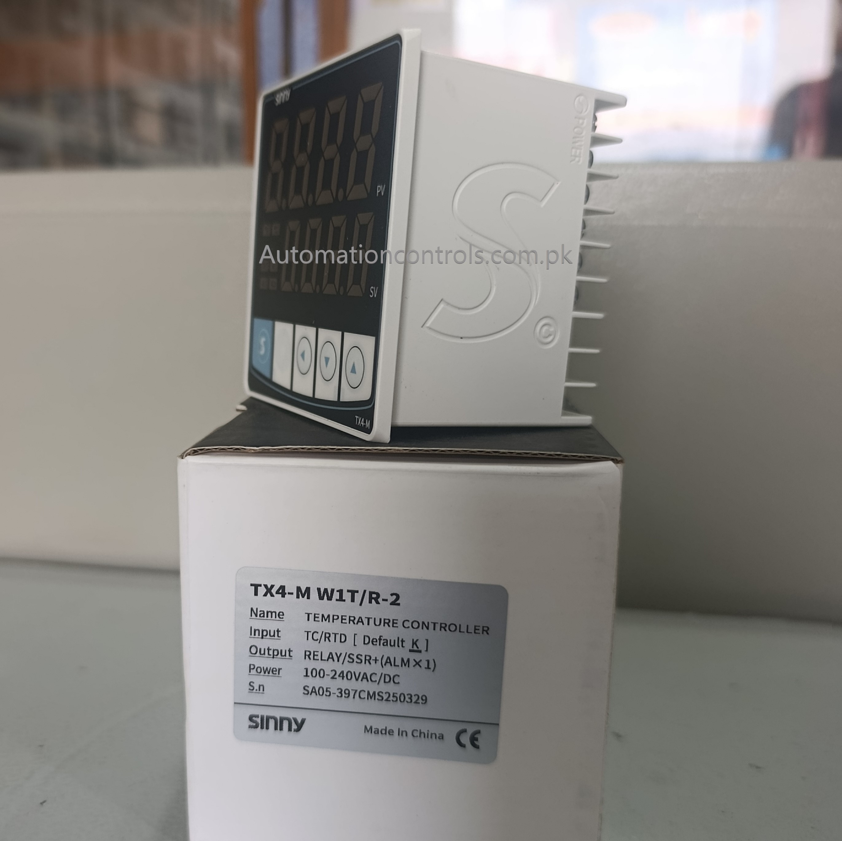 TX4-S 72x72mm Temperature controller Relay/SSR